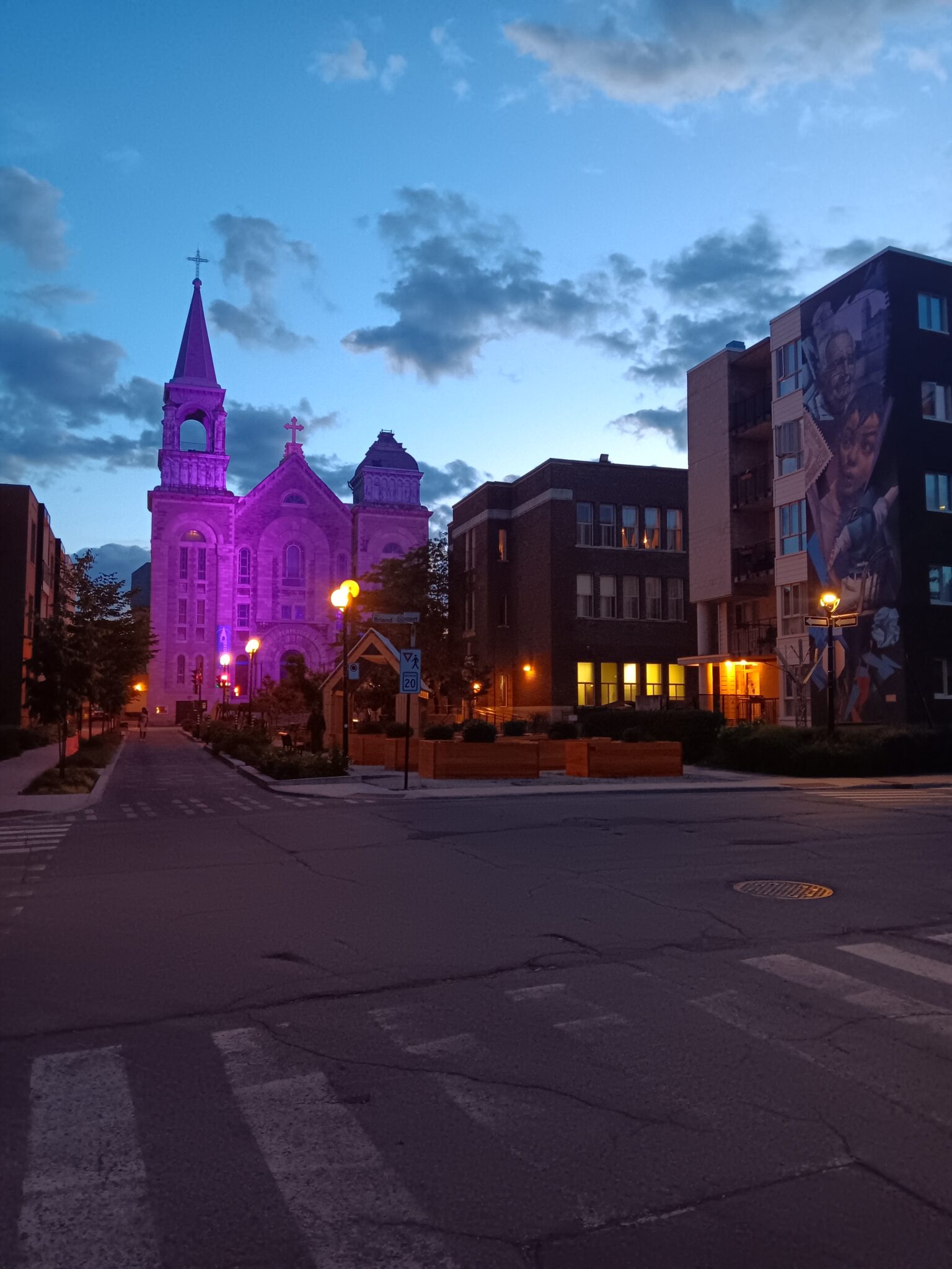 Ville-Émard/Côte-Saint-Paul - Le trac